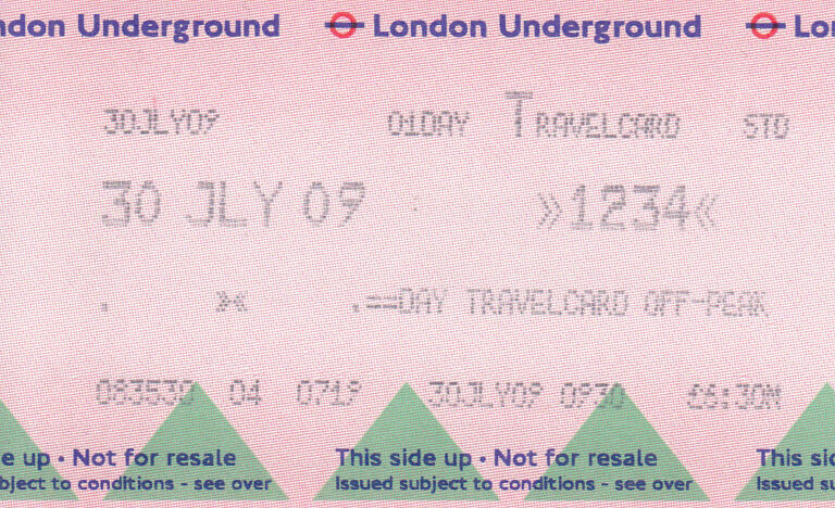 TravelCard - London Tube